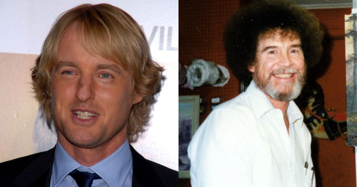 Owen Wilson kruipt in de huid van Bob Ross op eerste beelden van 'Paint ...
