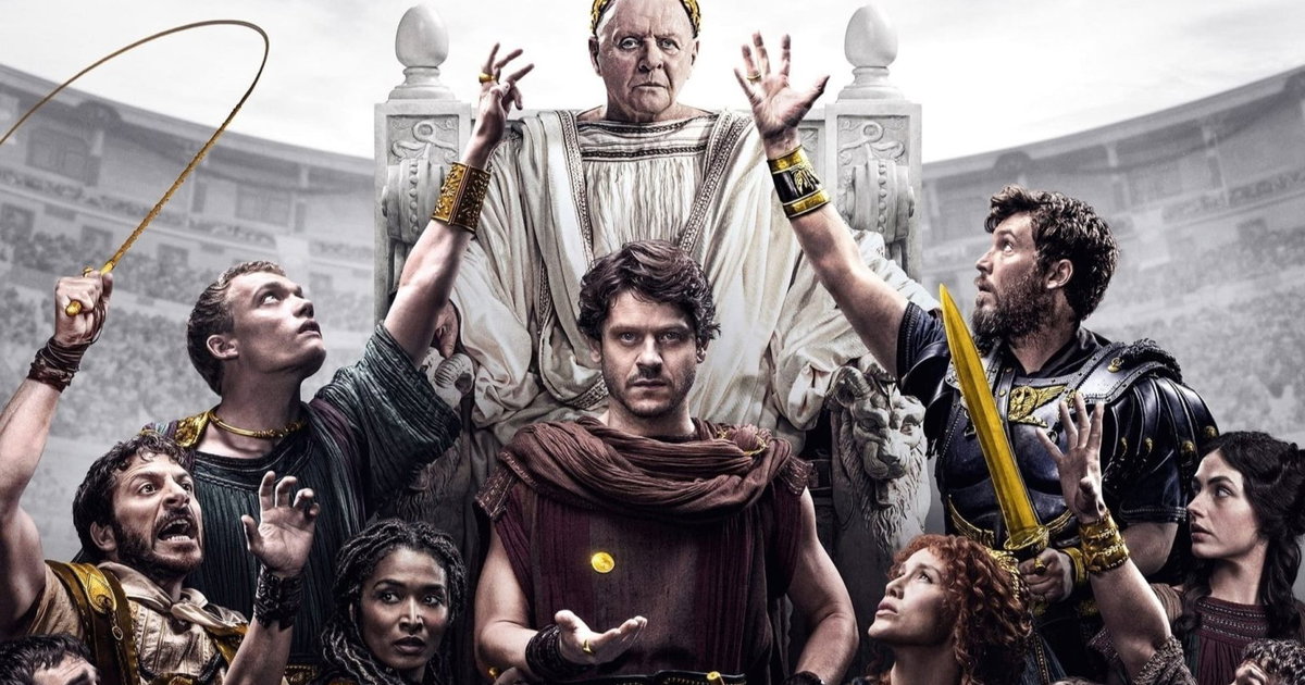 Veelbelovende gladiatorserie met Anthony Hopkins nu te zien ...