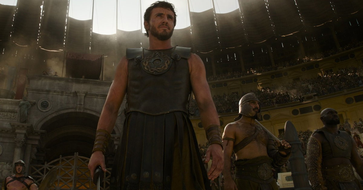 Lucius neemt zijn plaats in nieuwe trailer van 'Gladiator II ...