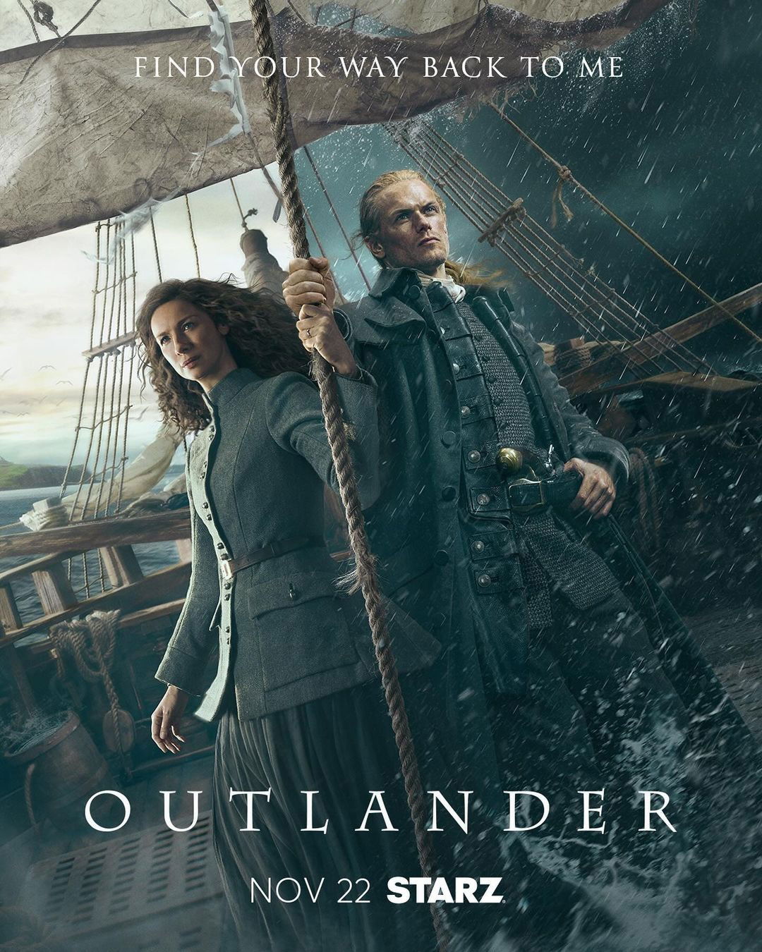Trailer van 'Outlander' seizoen 7B belooft stormachtig vervolg ...